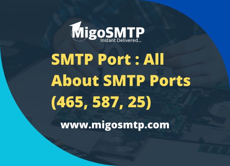 SMTP Port : All About SMTP Ports (465, 587, 25) - MigoSMTP